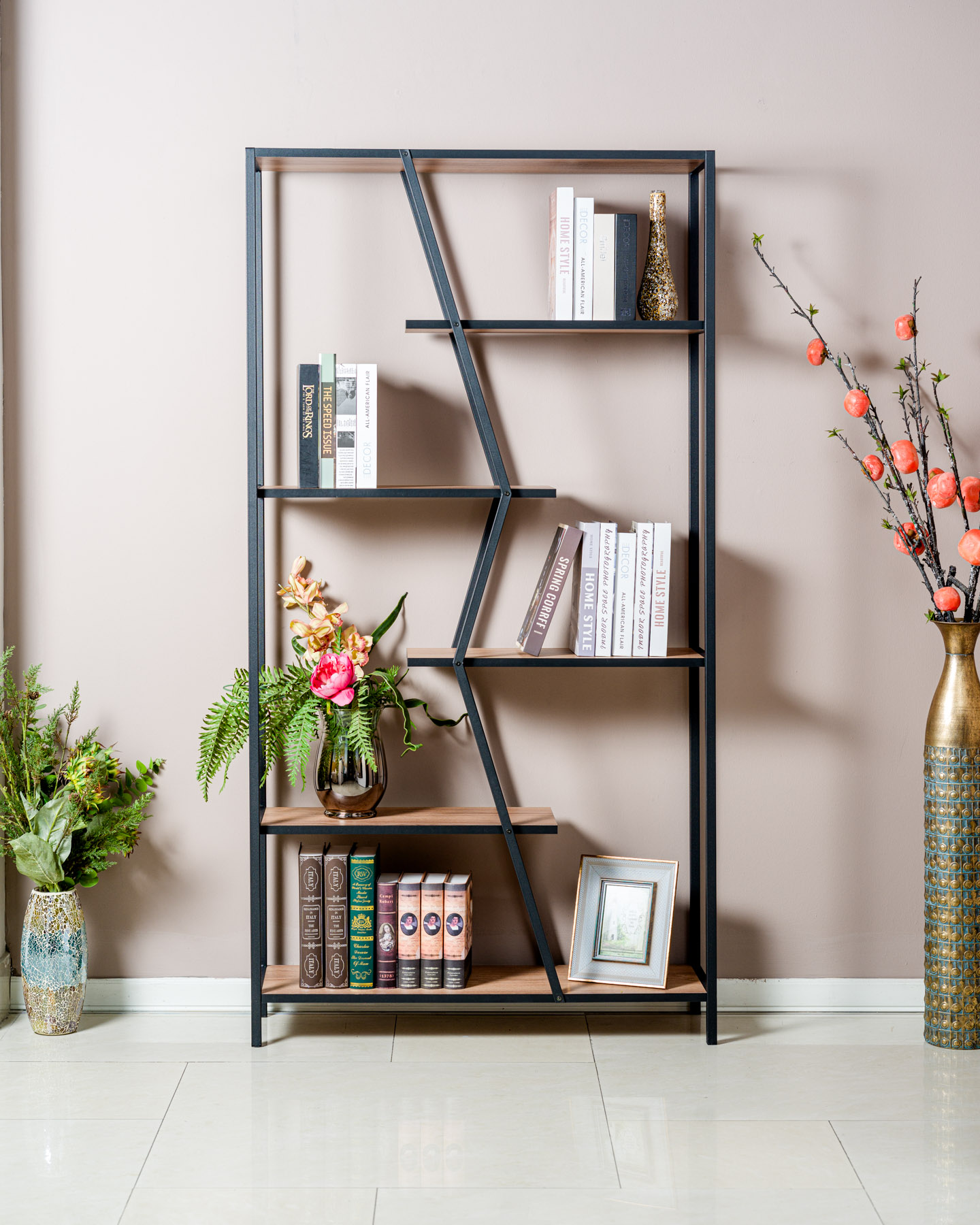 Librari KALIP, Oak Black – BestSeller